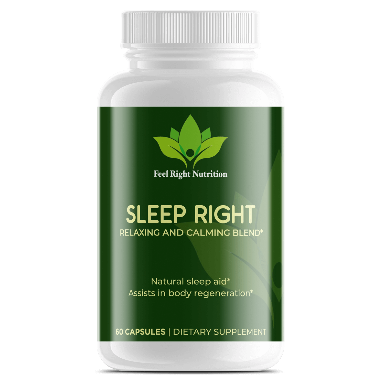 Sleep Right - Relaxing and Calming Formula – Feel Right Nutrition